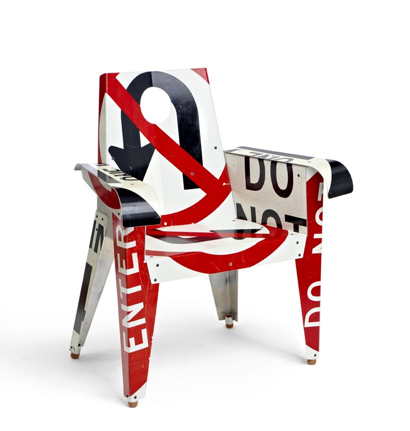 upcycled traffic sign furniture – Feel Desain | your daily dose of ...