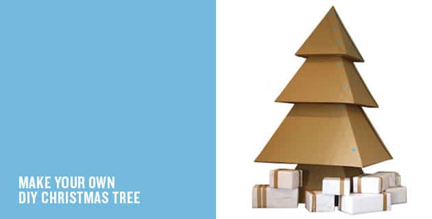 DIY cardboard Christmas tree – Feel Desain | your daily dose of creativity
