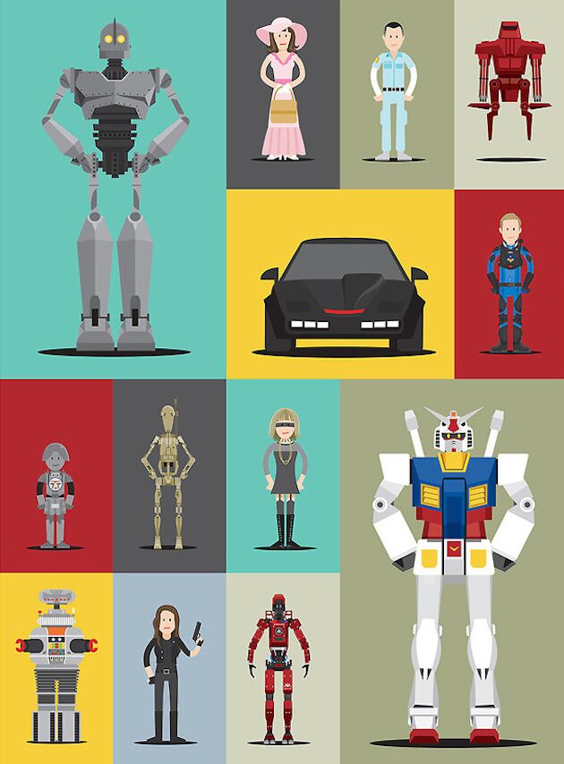 The 66 most iconic robot – Feel Desain | your daily dose of creativity