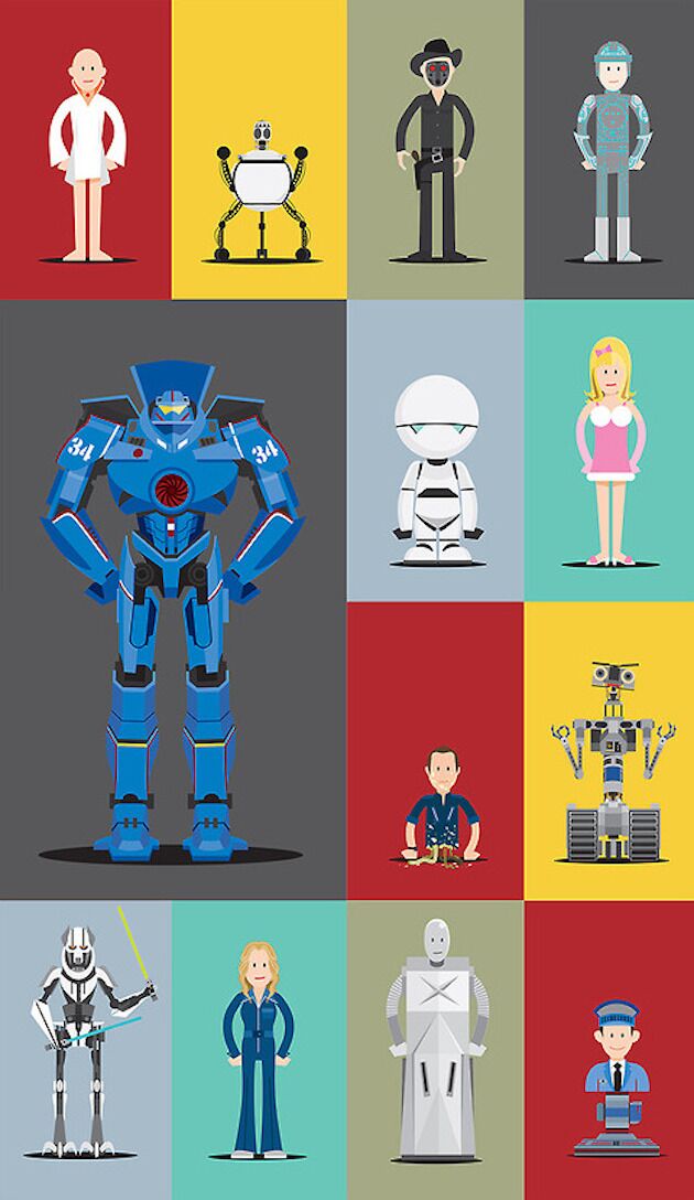 The 66 most iconic robot – Feel Desain | your daily dose of creativity