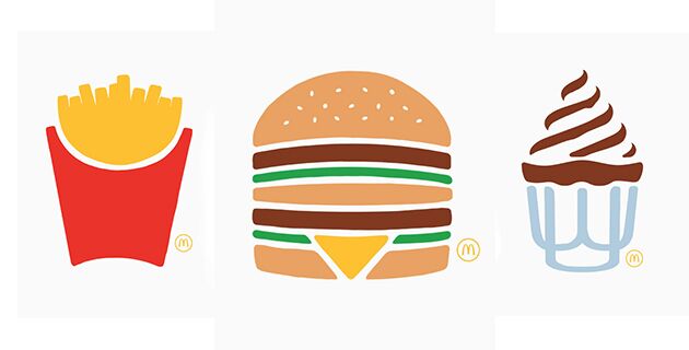 Flat Illustrations for McDonald’s | TBWA Paris – Feel Desain | your ...