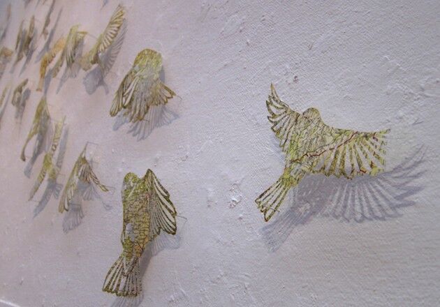 Ethereal paper birds from old maps and atlases | C. Brewster – Feel ...