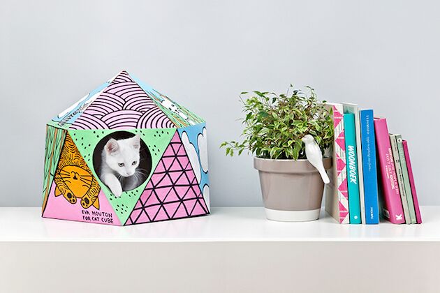 Cat Cube | Delphine Courier – Feel Desain | your daily dose of creativity