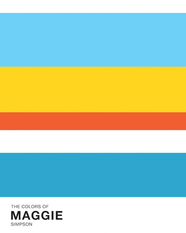 The Colors of Simpsons | Hyo Taek Kim – Feel Desain | your daily dose ...