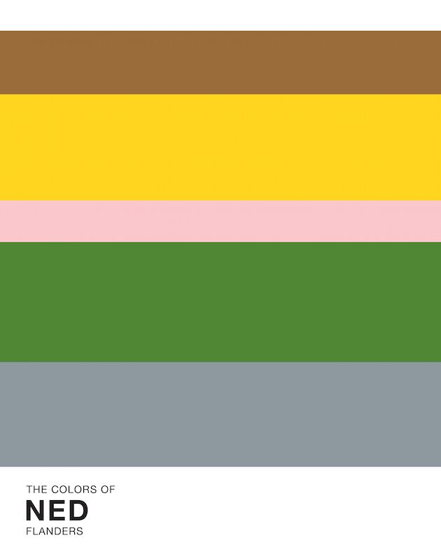 The Colors of Simpsons | Hyo Taek Kim – Feel Desain | your daily dose ...