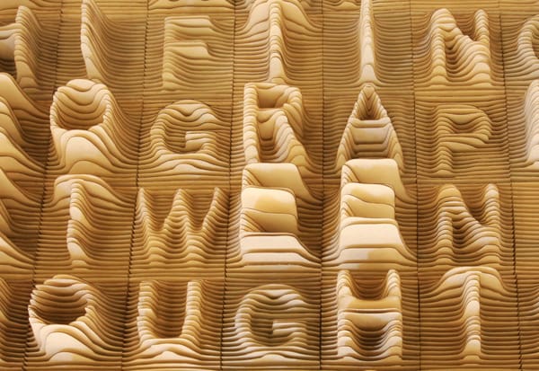 Alphabet Topography – Feel Desain | your daily dose of creativity